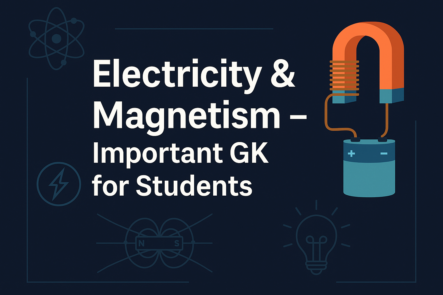 100+ Electricity & Magnetism GK Questions (With Answers & Explanations ...