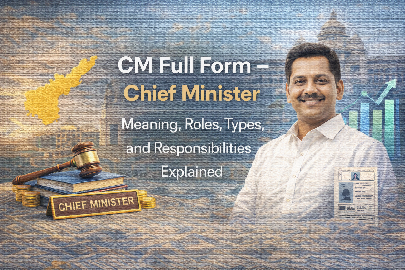CM Full Form – Chief Minister: Meaning, Roles, Types, and ...