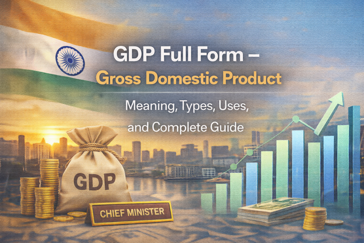 GDP Full Form – Gross Domestic Product: Meaning, Types, Uses, and ...