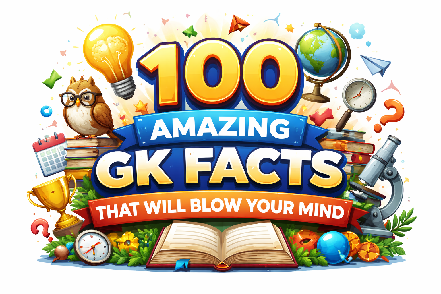 100 Amazing GK Facts That Will Blow Your Mind - GK Bunch.Com