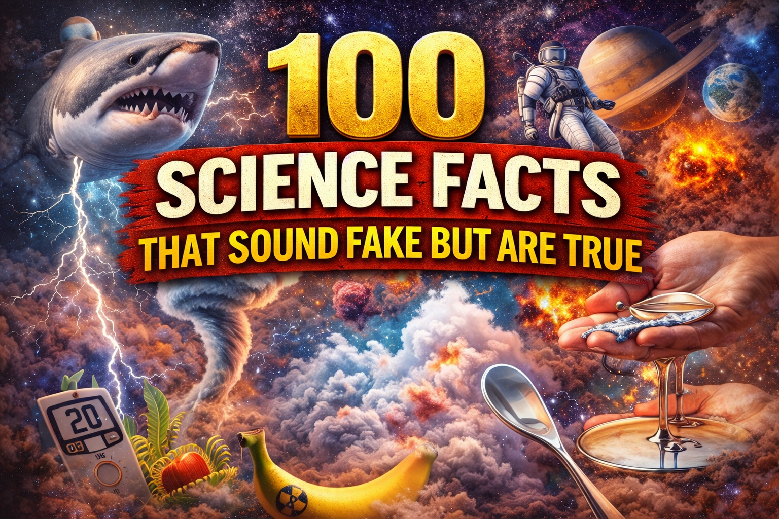 100 Science Facts That Sound Fake But Are True - GK Bunch.Com